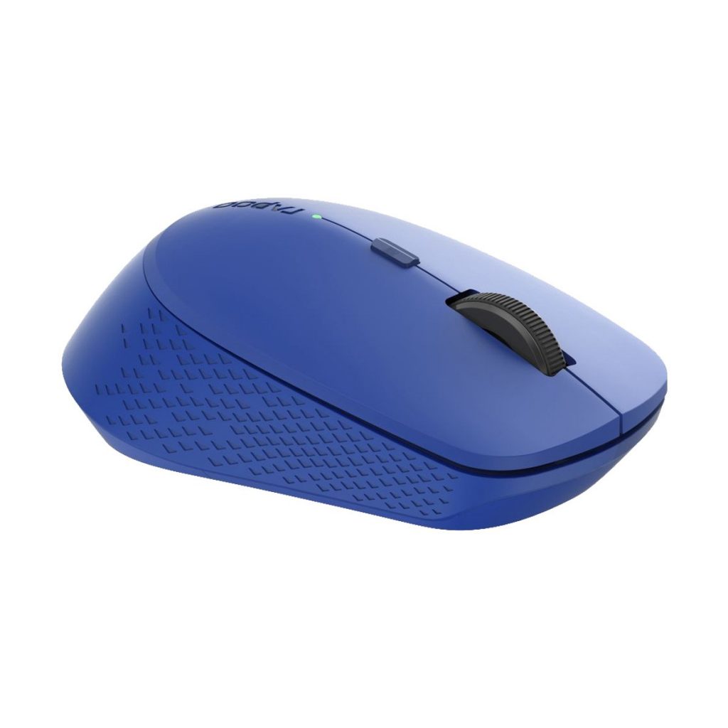Rapoo M300 Multi Mode Silent Bluetooth Light Blue Mouse - Aristo Computers