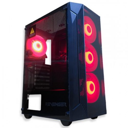 Revenger Jetfire Mid Tower Gaming Desktop Casing - Aristo Computers